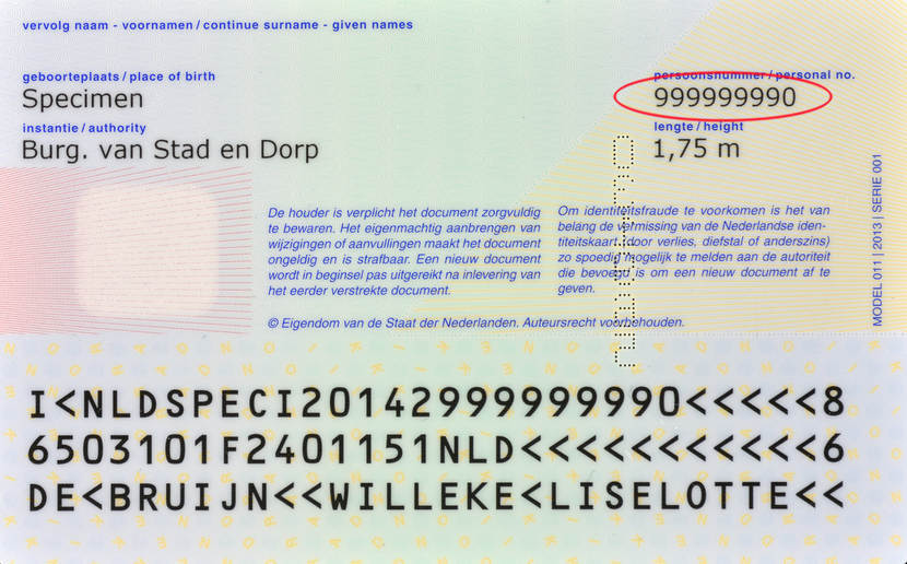 Waar Vind Ik Mijn Burgerservicenummer Op Een Nederlandse Waar Vind Ik Mijn Burgerservicenummer Op Een Nederlandse